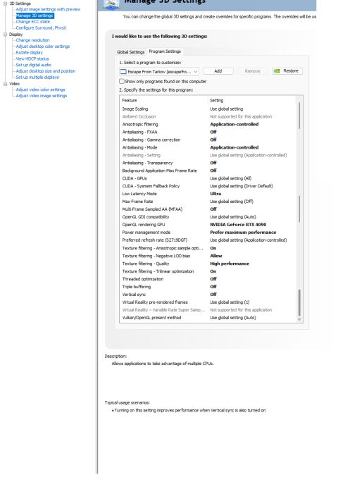 Tarkov Best Video Settings - Optimal Video settings for max FPS